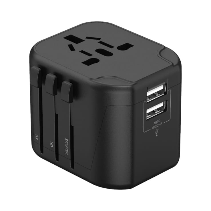 Jual AZKO KRISBOW UNIVERSAL TRAVEL ADAPTER USB / CONVERTER COLOKAN ...