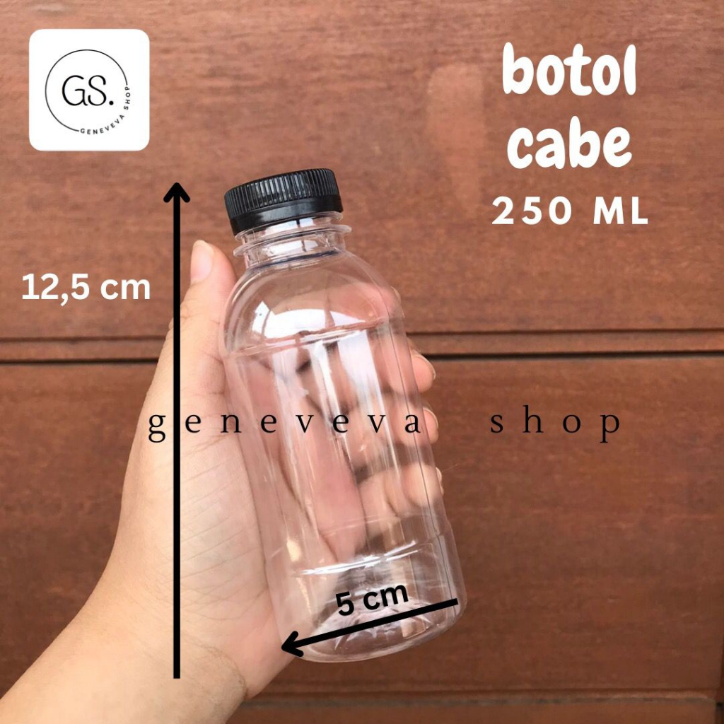 Jual Botol cabe 200ml Short Neck | Shopee Indonesia