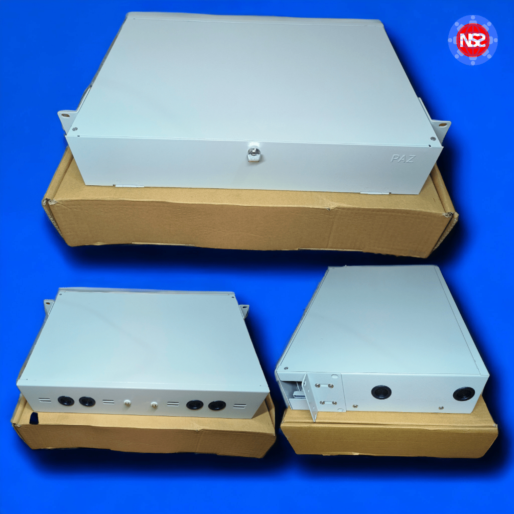 Jual otb 24 core paz lengkap pigtail adapter / optical termination box ...