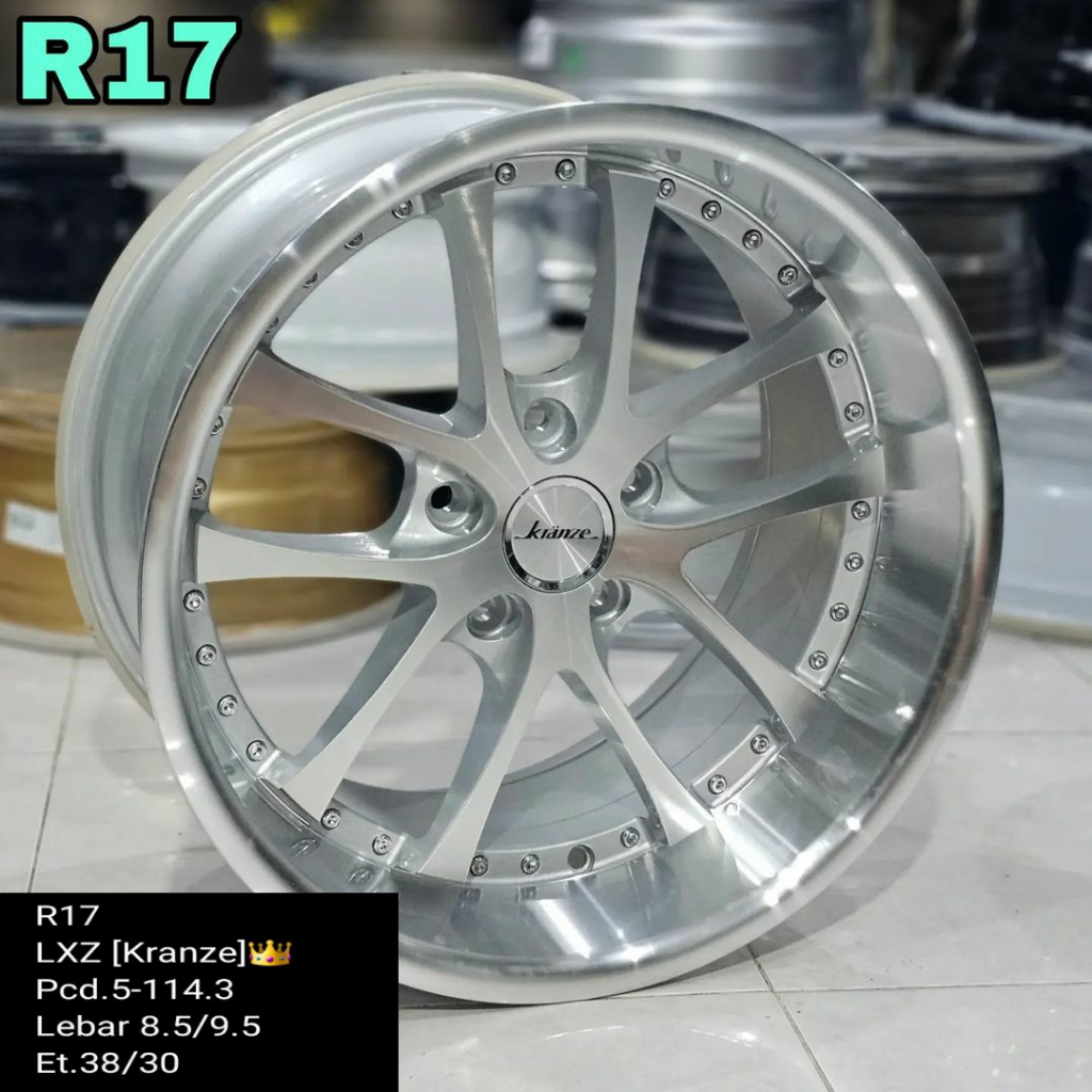 Jual velg celong ring 17 kranze lxz r17 buat civic innova hrv camry terios | Shopee Indonesia