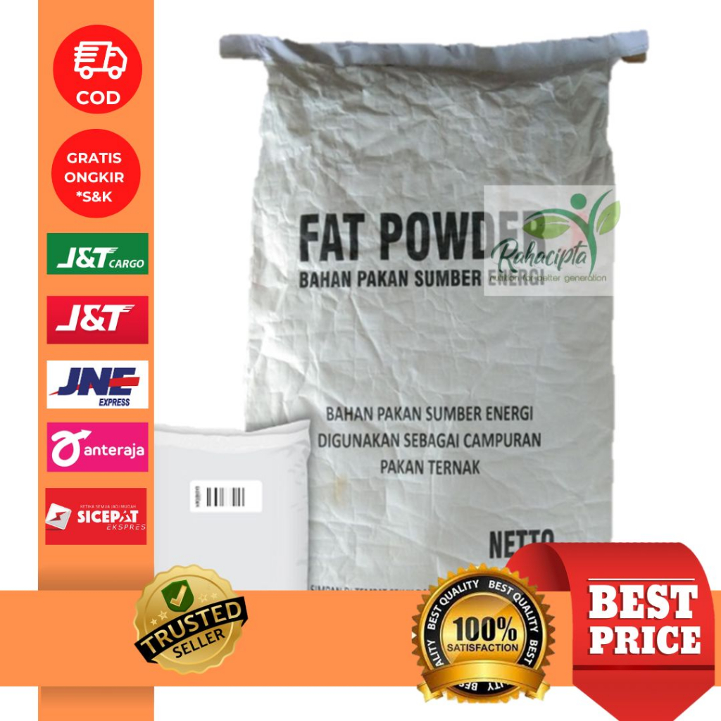 Jual Fat Powder Fosfolipid Sumber Energi Tinggi Pakan Ternak ...