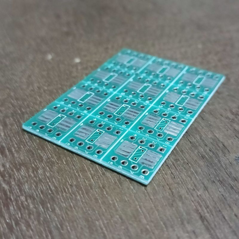 Jual PCB adapter IC SMD to DIP 8 pin PCB converter IC SMD to Dip 8 pin ...