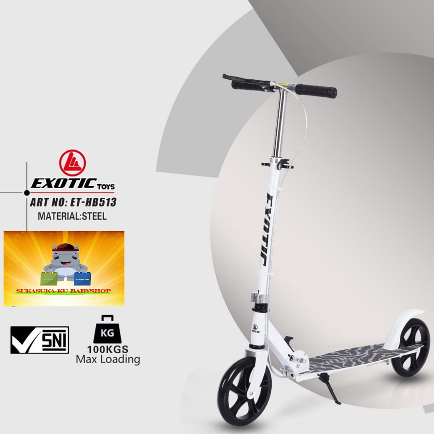 Jual Scooter Exotic HB 513 Otoped Skuter Roda Besar Ukuran Besar Otopet ...