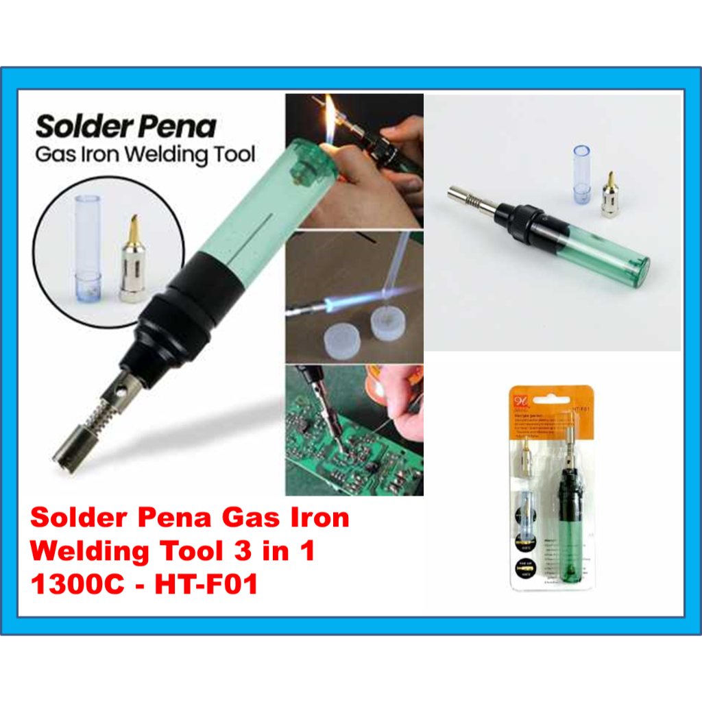 Jual Solder Gas Butane Portable Iron Pen TIDAK PAKE LISTRIK DAN KABEL ...