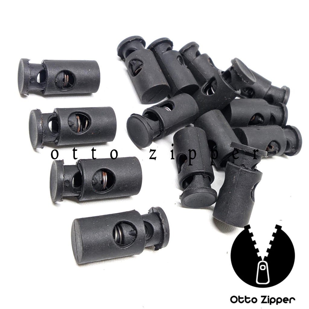 Jual Stopper Botol / Stopper Ujung Tali Kur Hitam 100 Pcs | Shopee ...