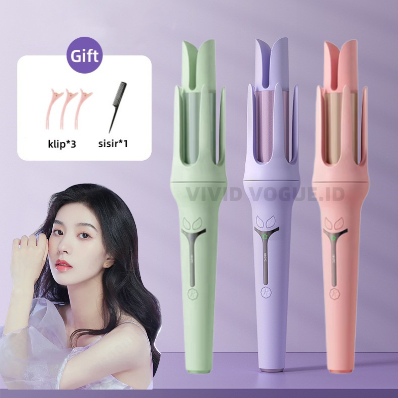 Jual Ion Catokan Curly Otomatis Keramik 32MM Alat Curly Rambut Curl New ...