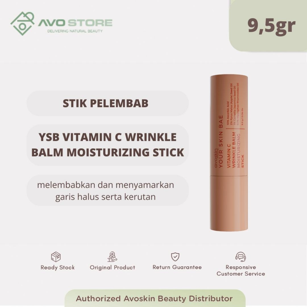 Jual YSB Vitamin C Wrinkle Balm Moisturizing Stick (9.5 g) | Shopee Indonesia