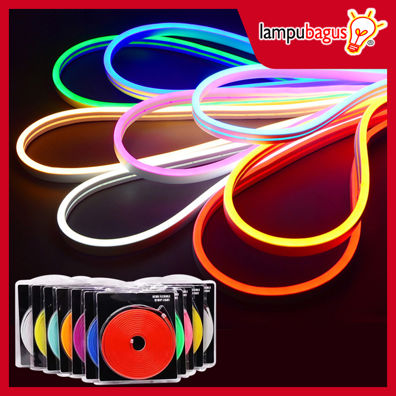 Jual Lampu Led Strip Neon Flexible 12V / Neon Flexible 12V Lampu LED ...