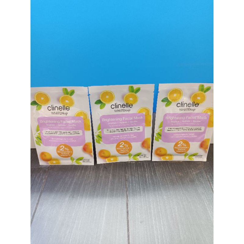 Jual Clinelle sheet mask whiten up mask | Shopee Indonesia