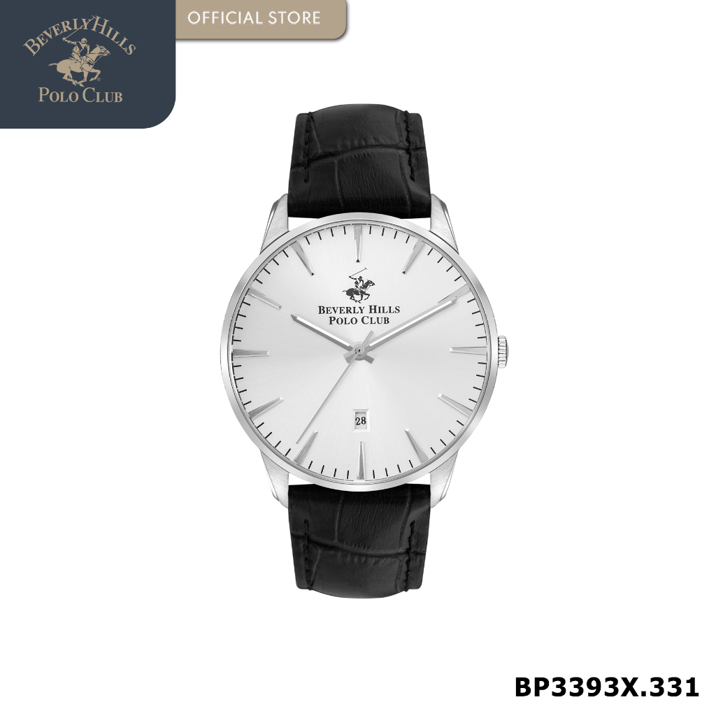 Jual Jam tangan Pria Beverly Hills Polo Club BP3393X.331 Silver-Black ...