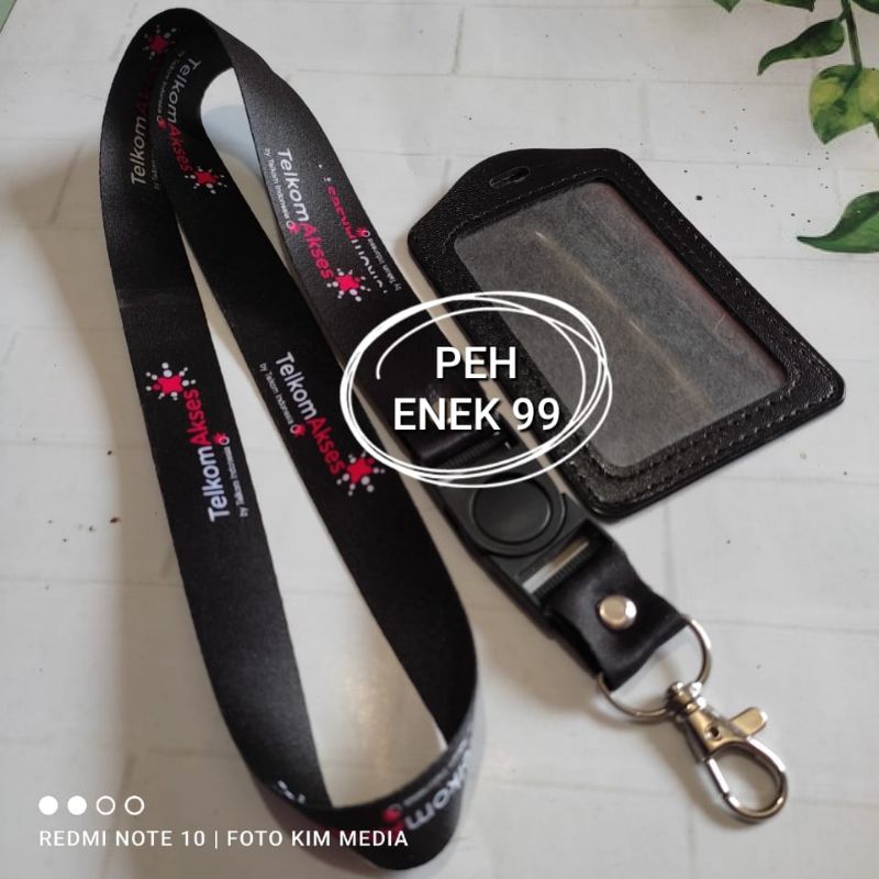 Jual Tali id card Telkom indonesia / Tali id card telkom akses printing ...