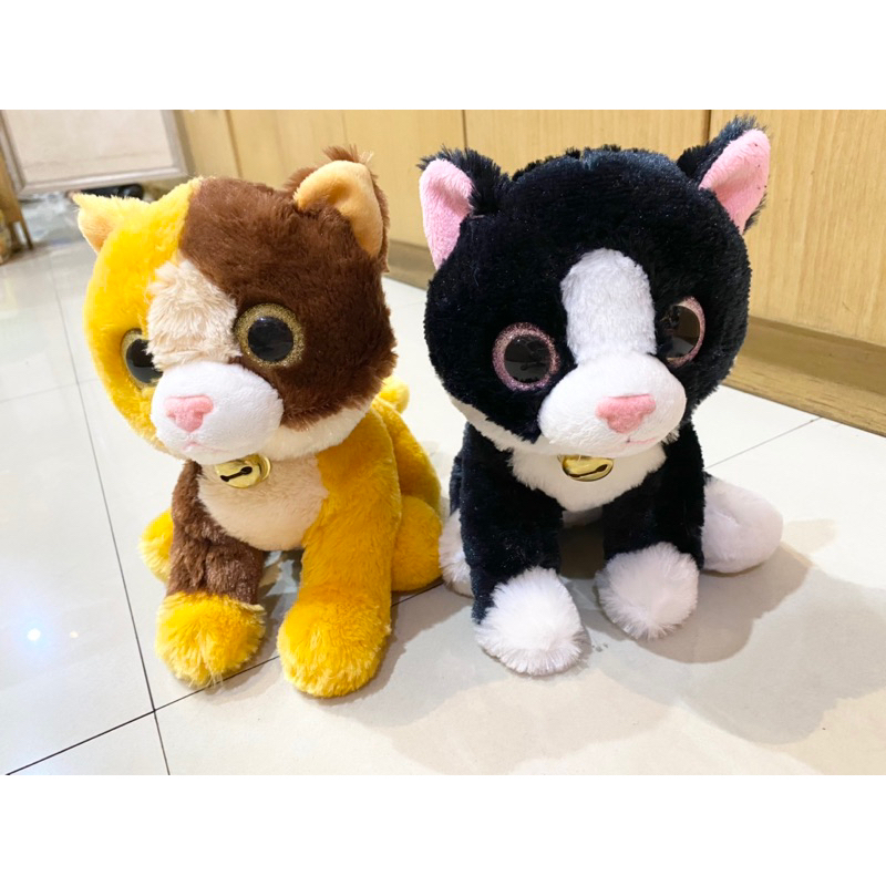 Jual Boneka cat kucing mata besar 3 warna Cat 3 colours big eyes lucu ...