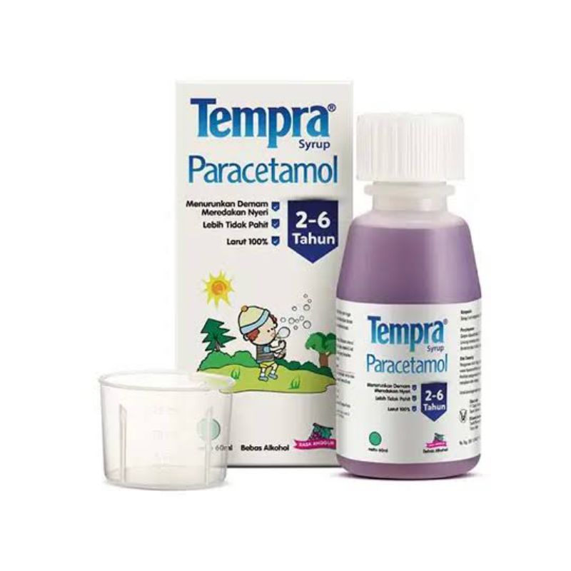 Jual TEMPRA SYR 60ml | Shopee Indonesia