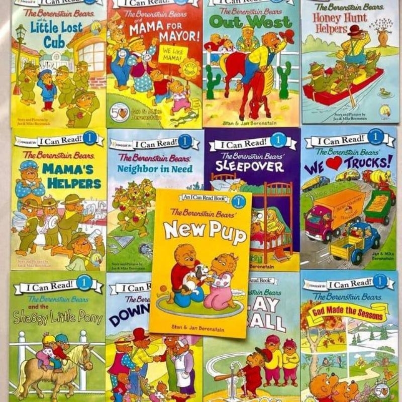 Jual Buku I Can Read! The Berenstain Bears Series Softbook Buku Impor ...