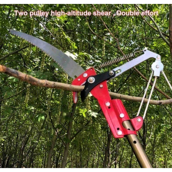Jual Gergaji Tarik Pemotong Dahan Gunting Ranting Batang Pohon Tinggi Kebun | Shopee Indonesia