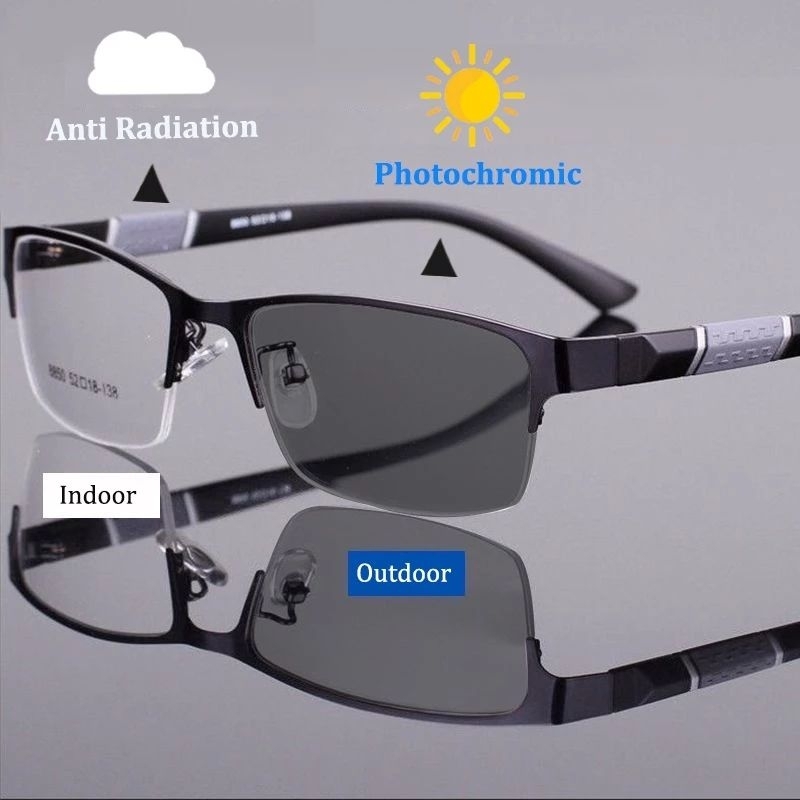 Jual Kacamata Photocromic BlueCromic Lensa Plus/Minus Anti Radiasi ...