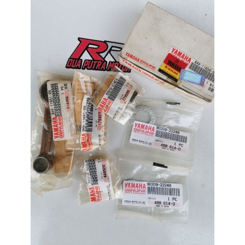 Jual conroad conrod conecting road rod kit stang setang seher piston ...