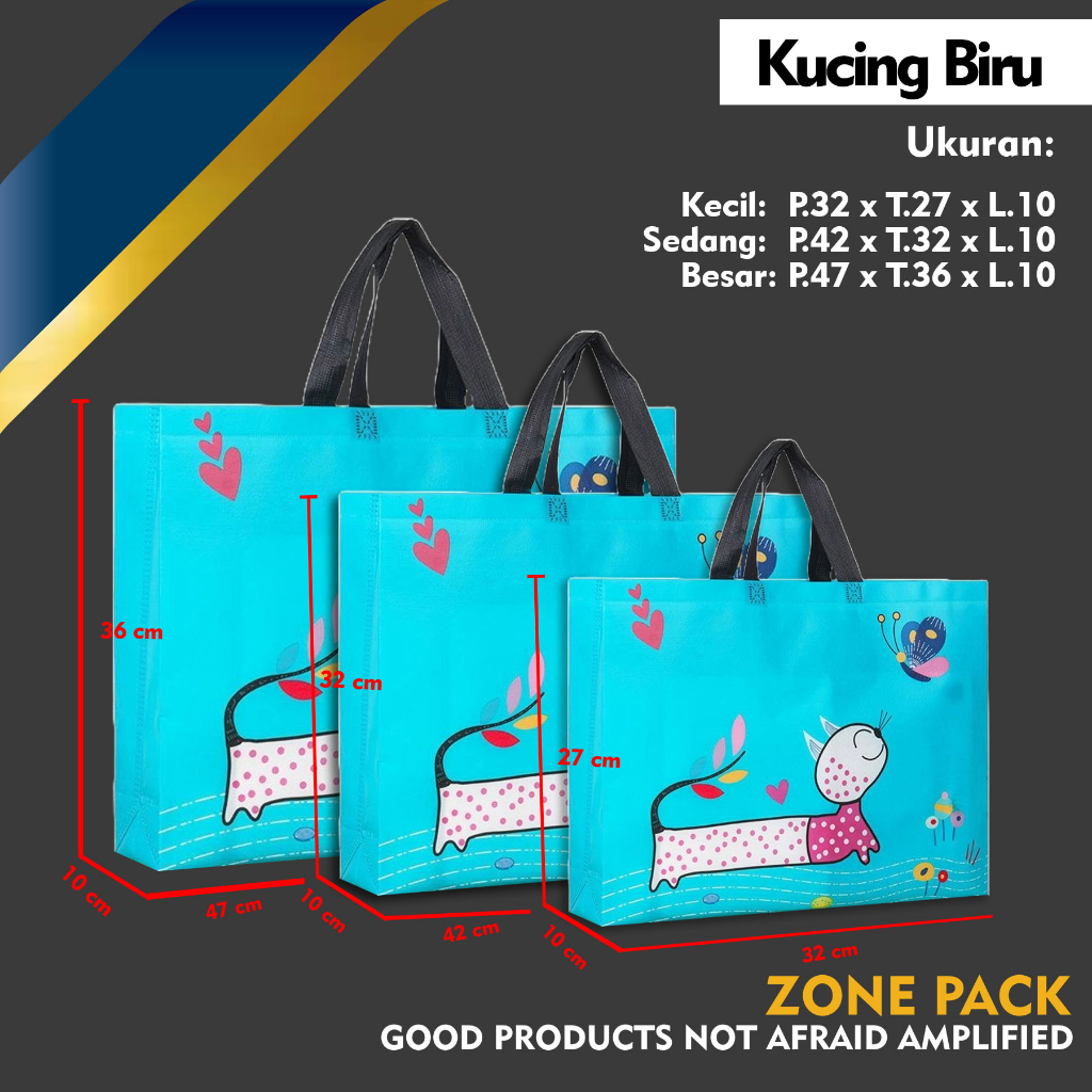 Jual Totebag Kain | Paper Bag Kain Motif| Tas Kantong Belanja Hampers ...