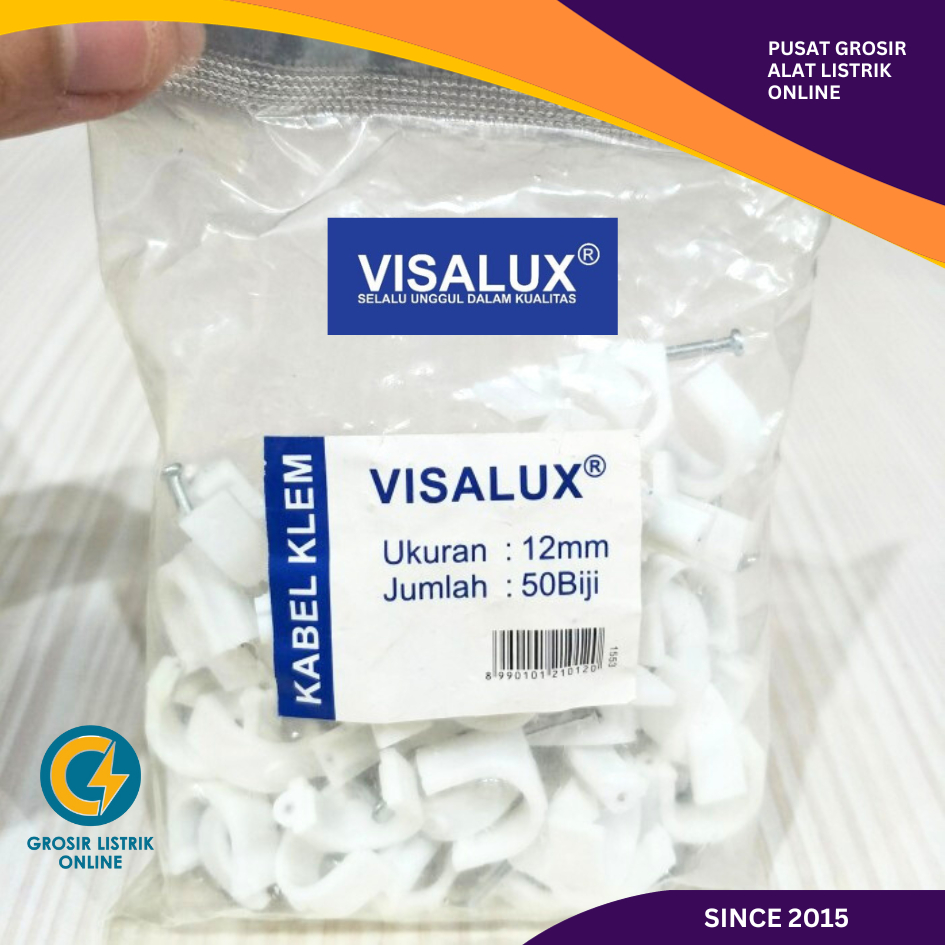 Jual KLEM KABEL CLIB KABEL 8/ 9/ 10/ 12 17/ MM KLEM PAKE BETON MASKO ...