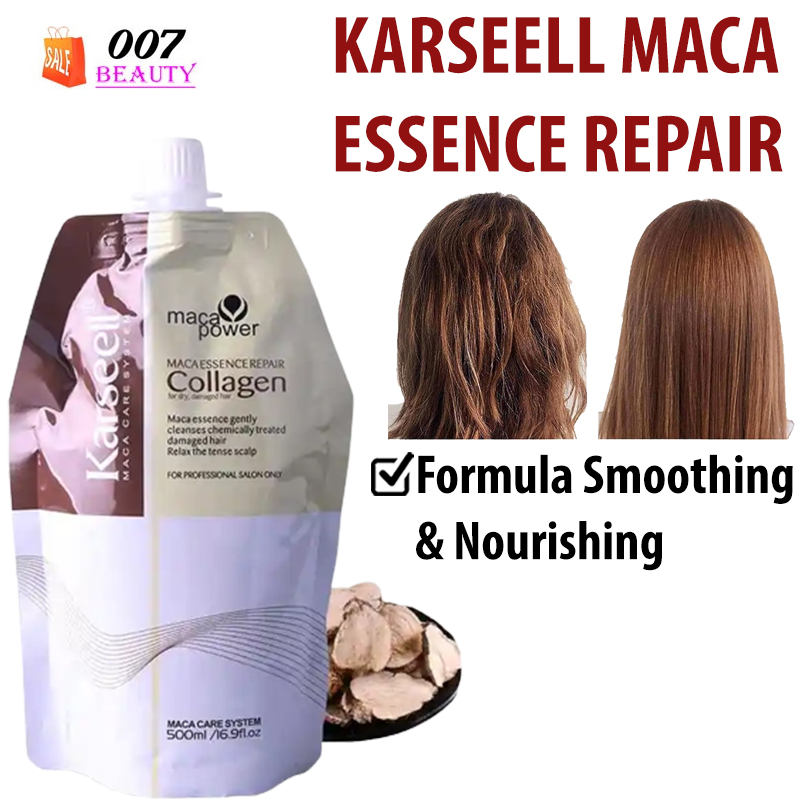 Jual KARSEELL Maca Essence Repair Collagen Hair Mask Keratin Masker ...