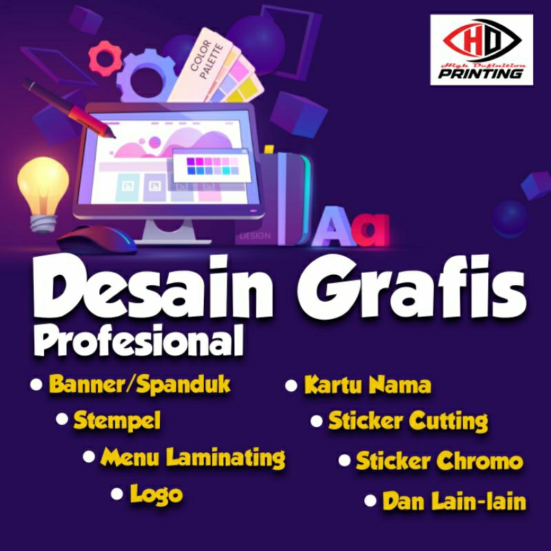 Jual JASA DESAIN GRAFIS PROFESIONAL, SPANDUK/BANNER,LOGO STICKER ...