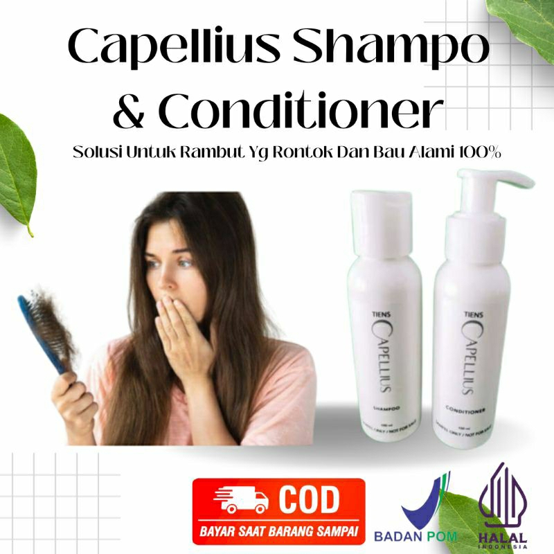 Jual TIENS SHAMPO CAPELIUS DAN CONDITIONER (SOLUSI UNTUK PELURUS RAMBUT ...