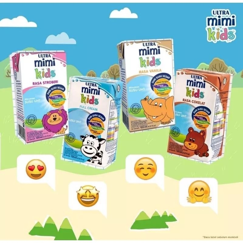 Jual Susu ULTRA MIMI Kids 125ml | Shopee Indonesia