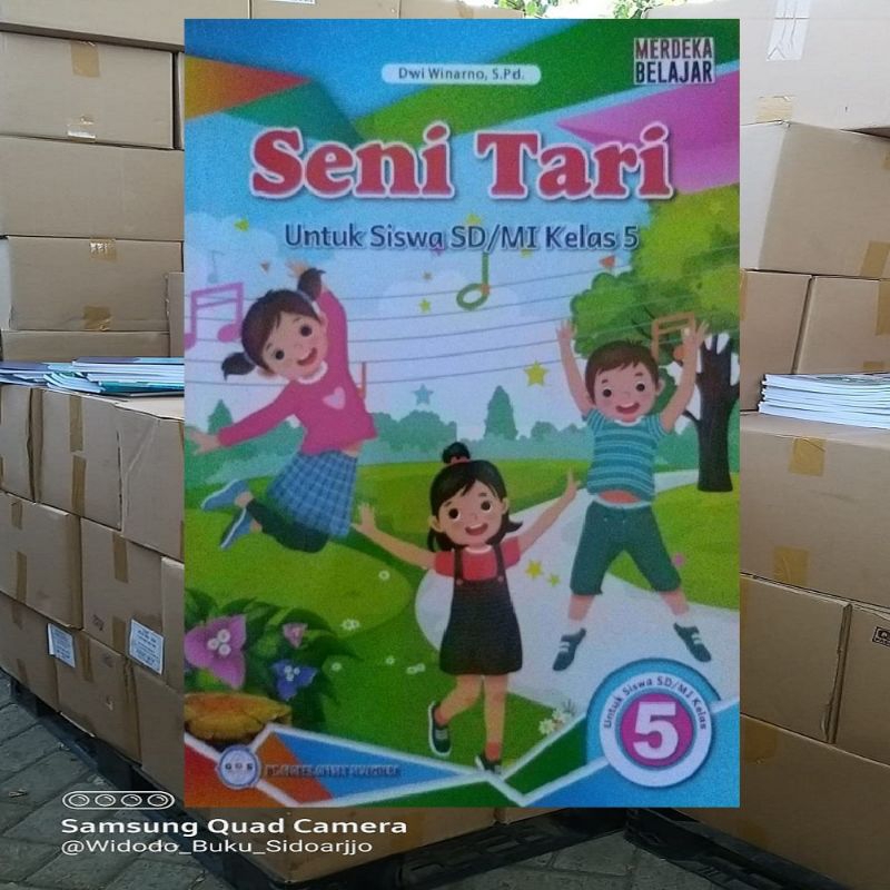 Jual Buku Siswa Seni Tari Kelas 1, 2, 3, 4, 5, 6 SD / MI Kurikulum Merdeka Penerbit PT Global ...