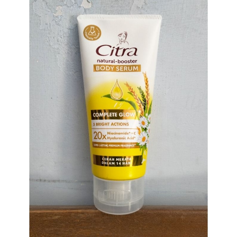 Jual Citra Natural Booster Body Serum Complete Glow 180ml - CITRA DAISY ...