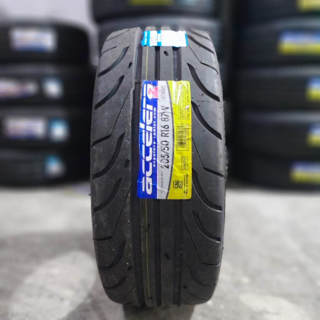 Jual Ban Tubles Bunga Semi Slick Ukuran 205/50 Ring 16 Merek Accelera ...