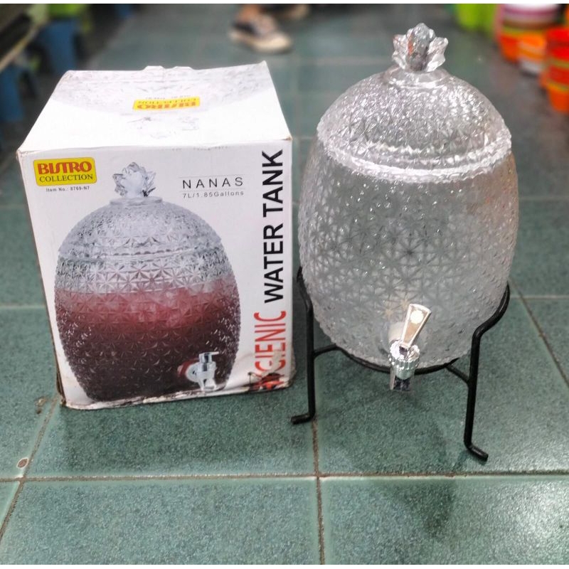Jual Dispenser Kaca Bistro 7 Liter | Shopee Indonesia