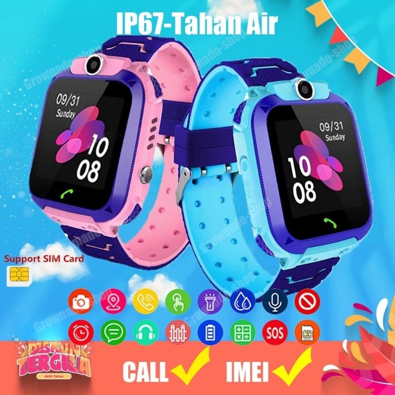 Jual Imo Anti Air IP67 Ori. Jam tangan anak telepon - anak Gps Digital Smartwatch | Shopee Indonesia