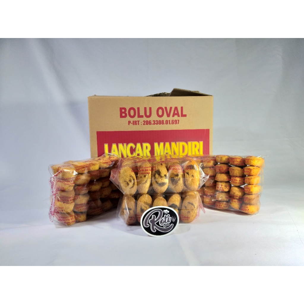 Jual ROTI BOLU OVAL LANCAR MANDIRI ROTI KERING KHAS MAGELANG KUE ...