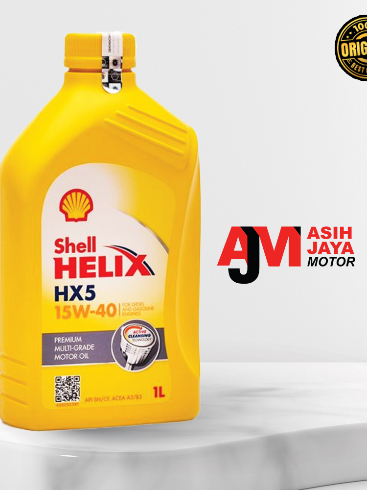 Jual Shell Helix HX5 SAE 15W-40 API SN/CF 1L Termurah Se-Malang Raya ...