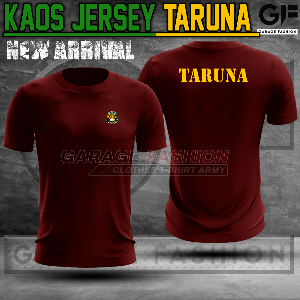 Jual Kaos Jersey Taruna / Baju Taruna / Kaos Taruna / Bahan Dryfit / COD | Shopee Indonesia