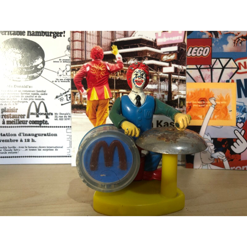 Jual Maskot mcd ronalds drum vintage | Shopee Indonesia
