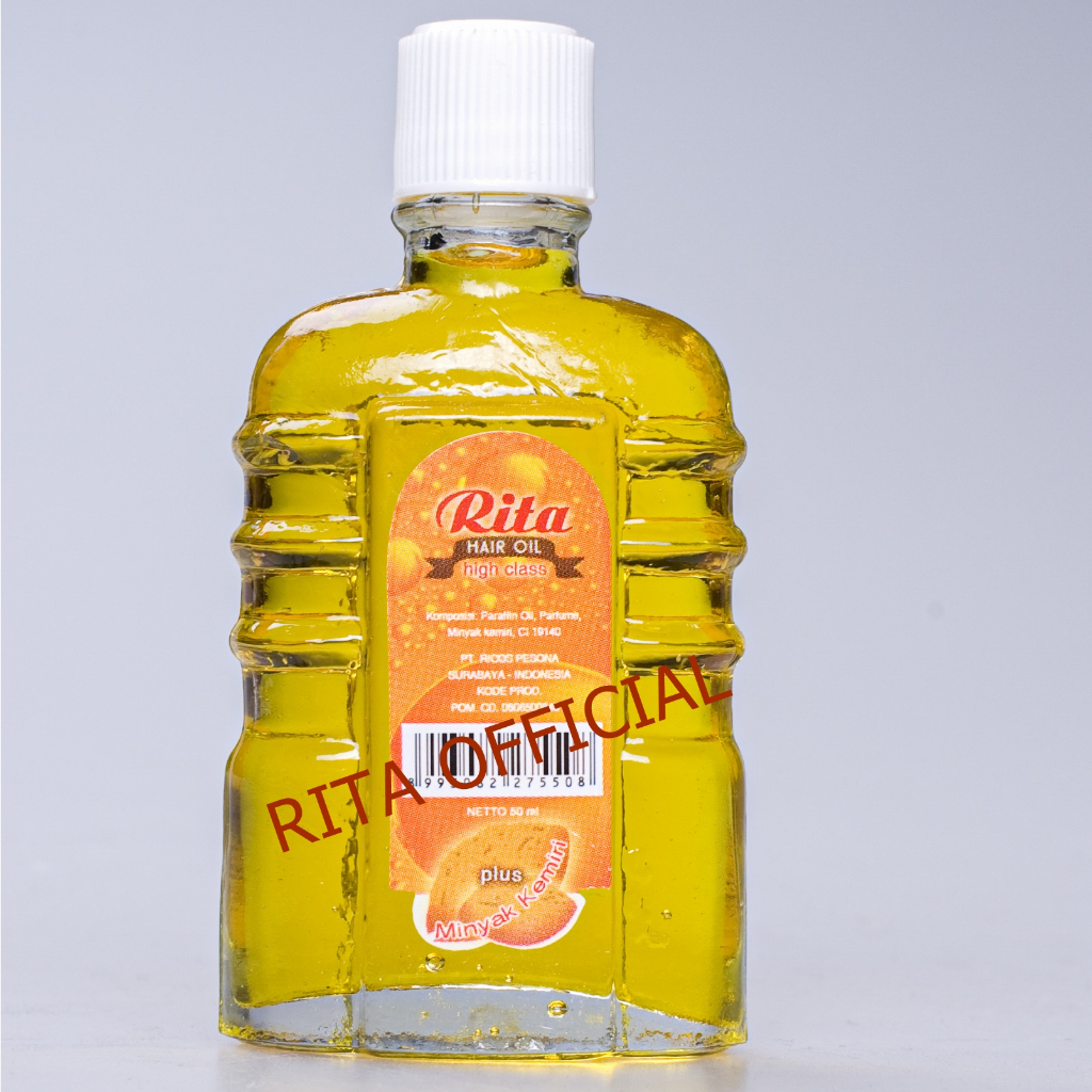 Jual RITA HIGH CLAS HAIR OIL 50 ML (BOTOL KACA) | Shopee Indonesia