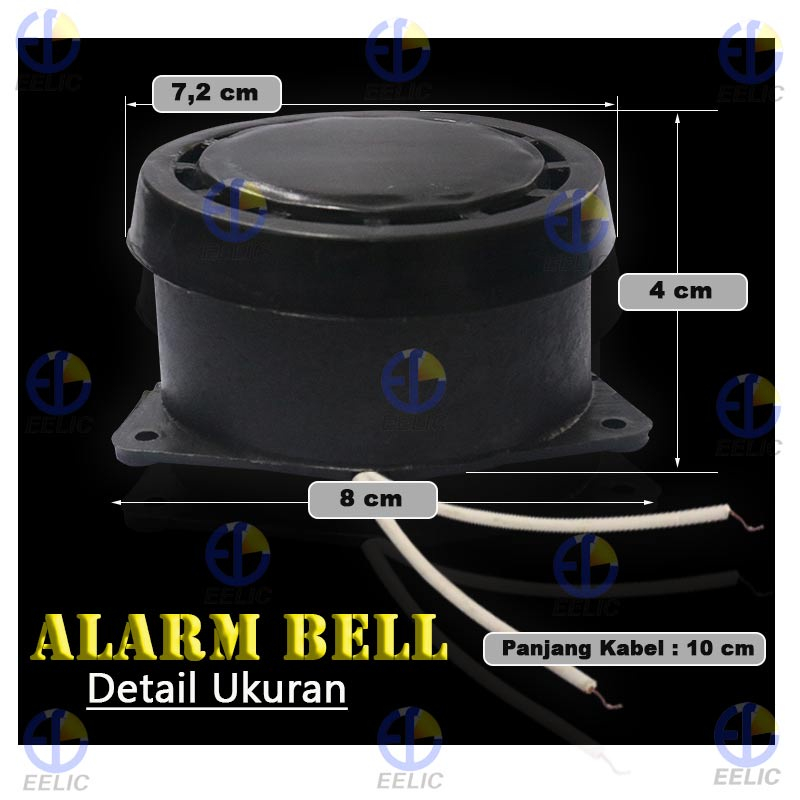 Jual Alarm bel yang berbunyi tet bell suara nyaring keras (ALB-6035 ...