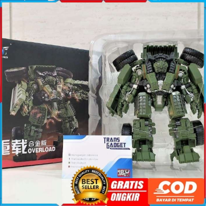 Jual Robot Transformers Deformation Devastator Overload Devil Crab ...