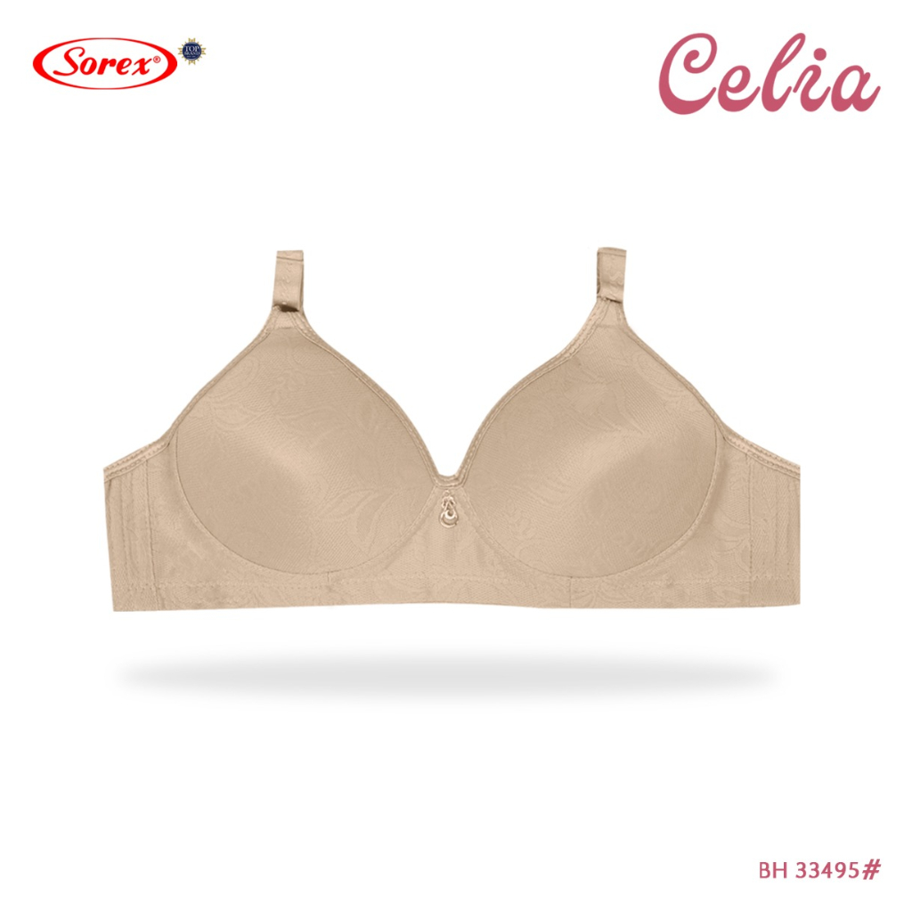 Jual Sorex Bra Busa Sedang Tanpa Kawat Kait 3 Setara Cup B-C Full Cup Nilon Mix Bra Harian Celia ...