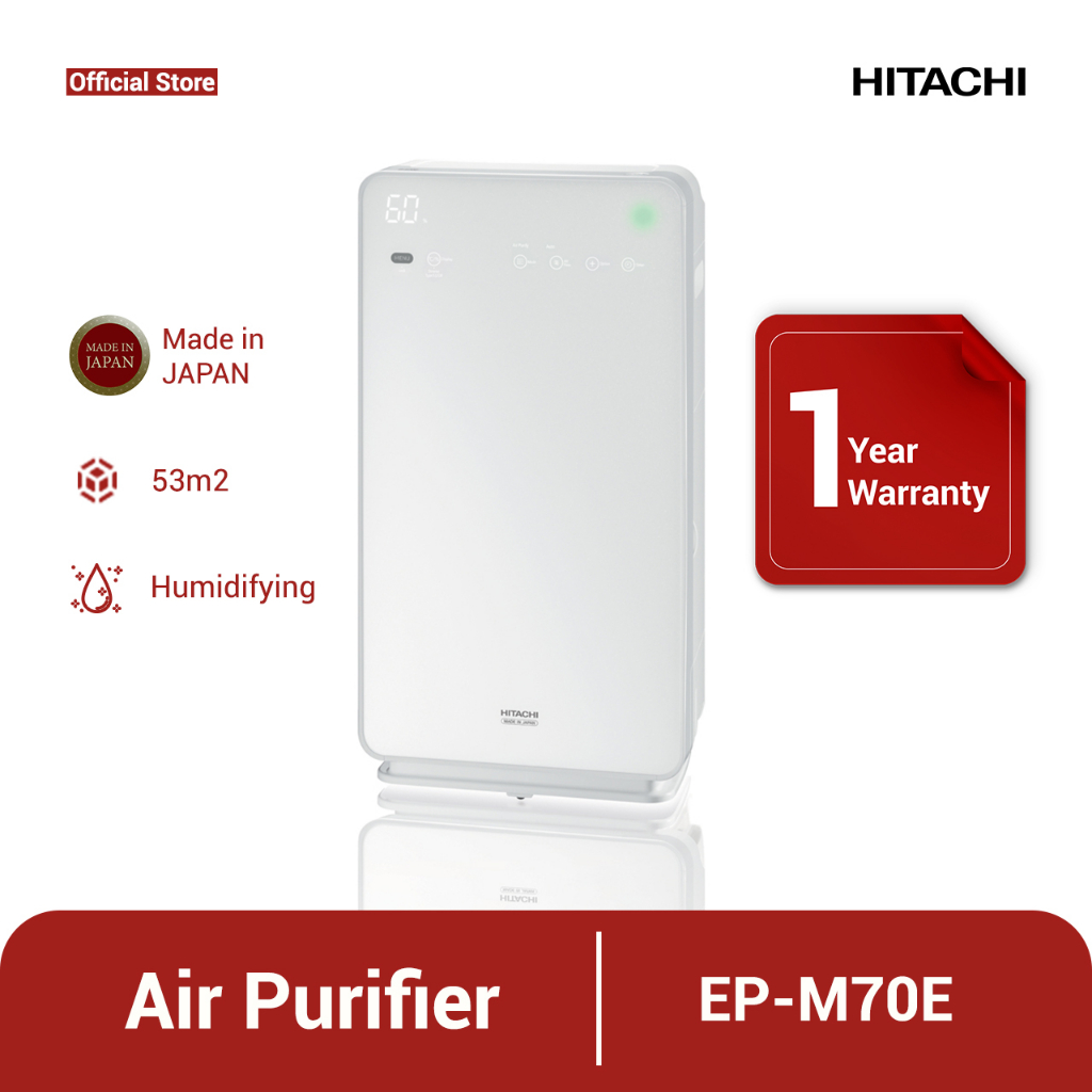 Jual HITACHI AIRPURIFIER EP-M70E Made In Japan | Shopee Indonesia