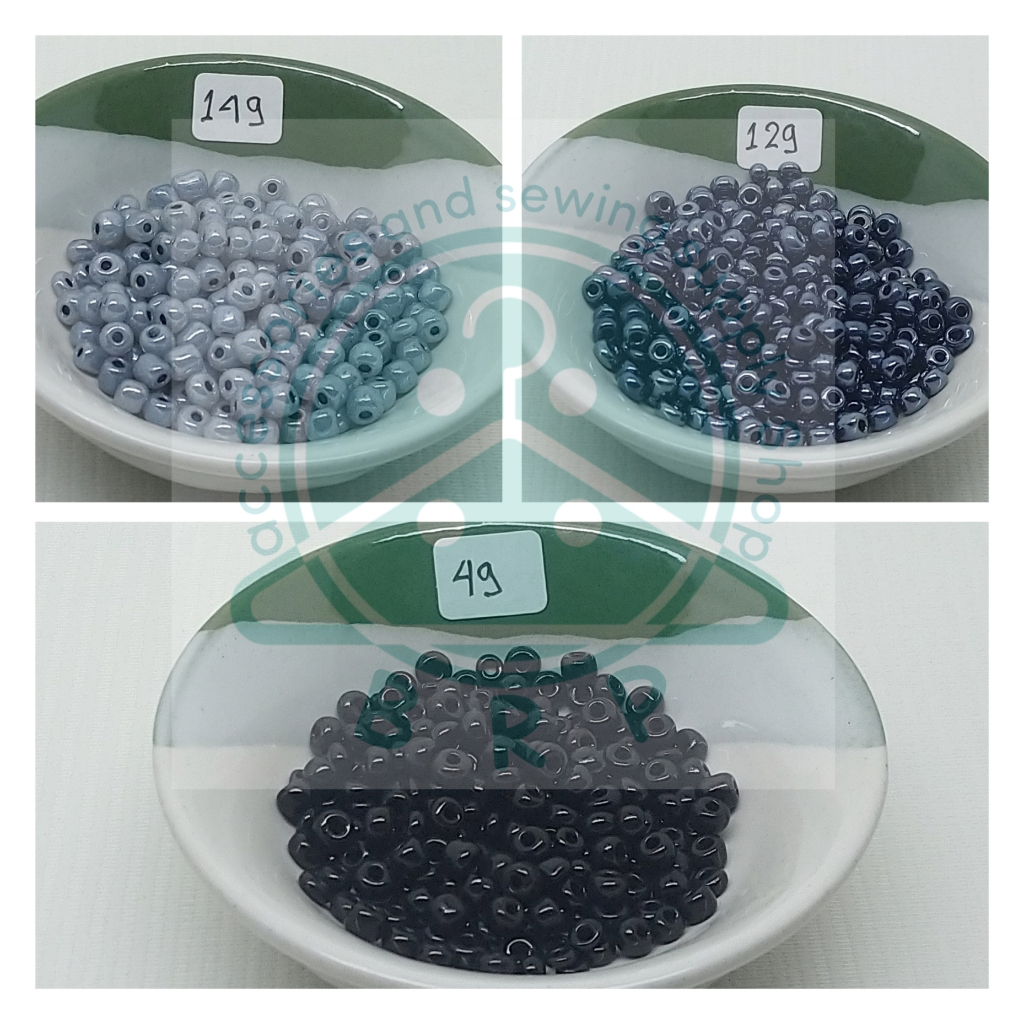 Jual Mote Manik Payet Pasir 6/0 ( Varian Warna Hitam ) | Shopee Indonesia