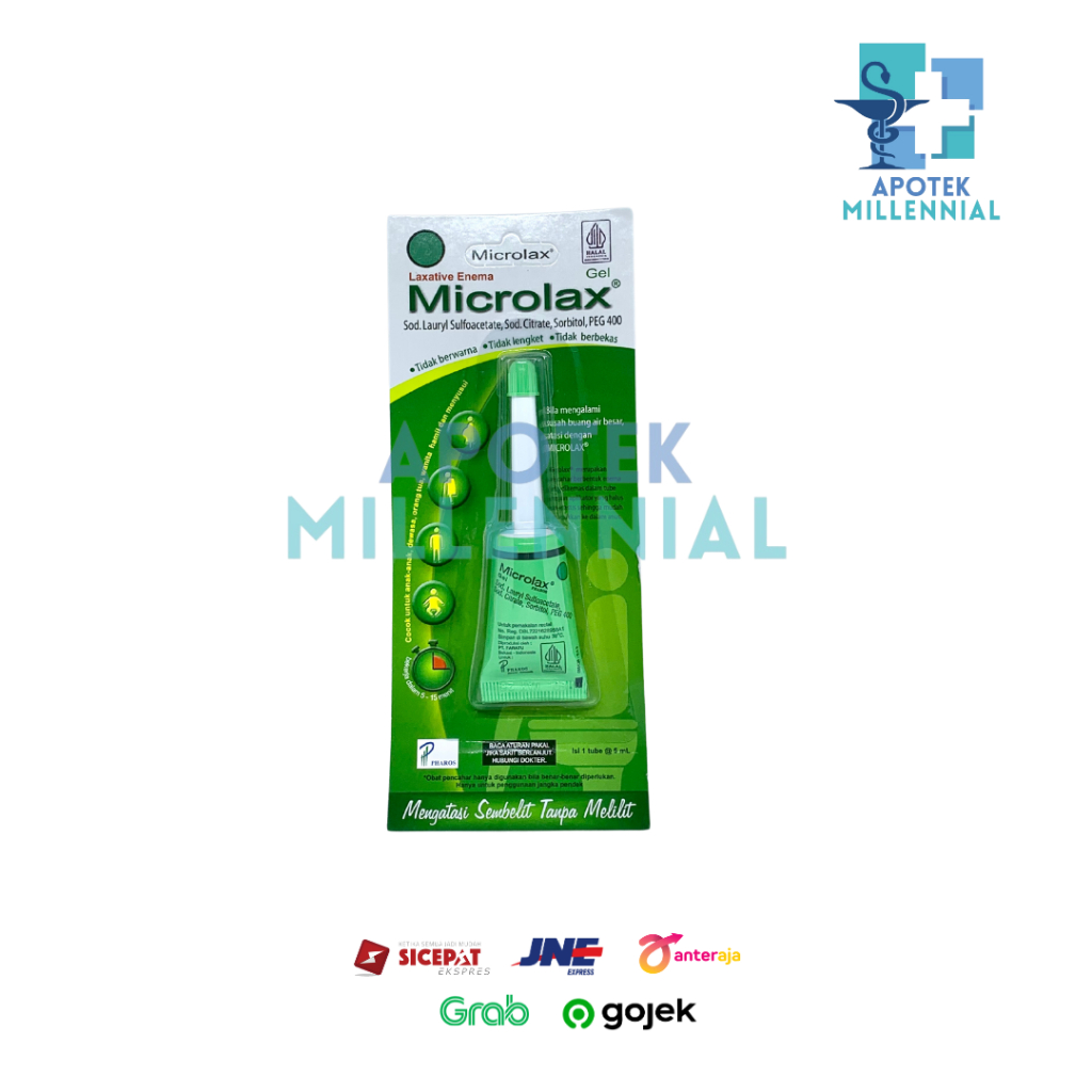 Jual MICROLAX GEL 5 ML - OBAT PENCAHAR - LANCAR BAB/BUANG AIR BESAR ...