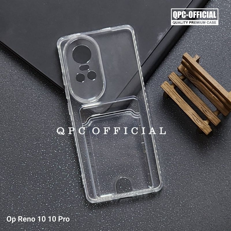 Jual Oppo Reno 10 5G Oppo Reno 10 Pro 5G Card Case Bening Slot Kartu ...