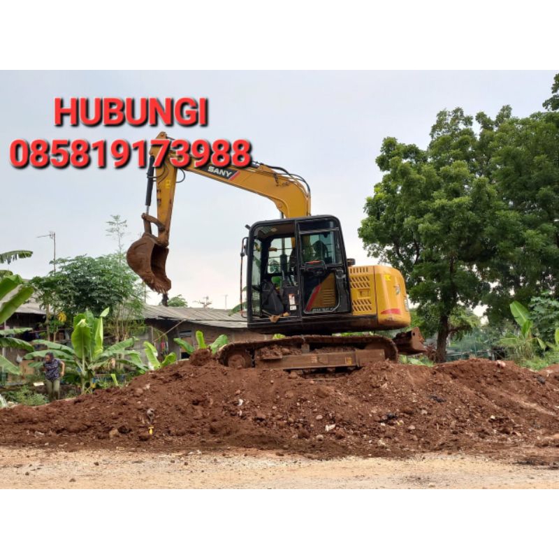 Jual Gali Kolam Urugan Puing Tanah Merah Campur Pengurugan Uruk Puing ...