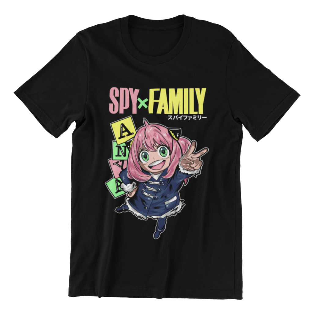 Jual BA180 Kaos Anya Pose Peace Anime Spy X Family Spyxfamily Anya ...