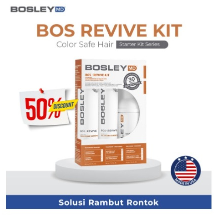Jual BOSLEY BOS. REVIVE KIT COLOR SAFE KIT (3PCS) | Shopee Indonesia