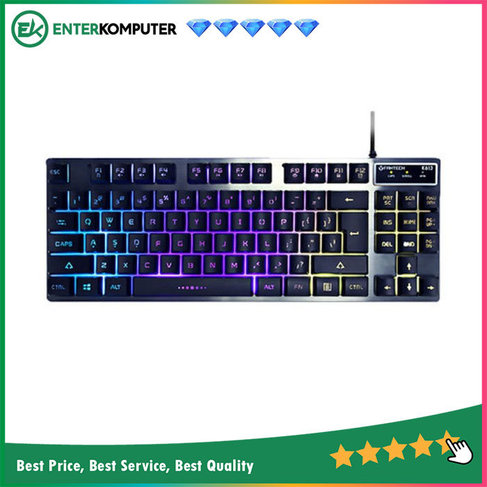 Jual Fantech Fighter K613 TKL - RGB Gaming Keyboard | Shopee Indonesia