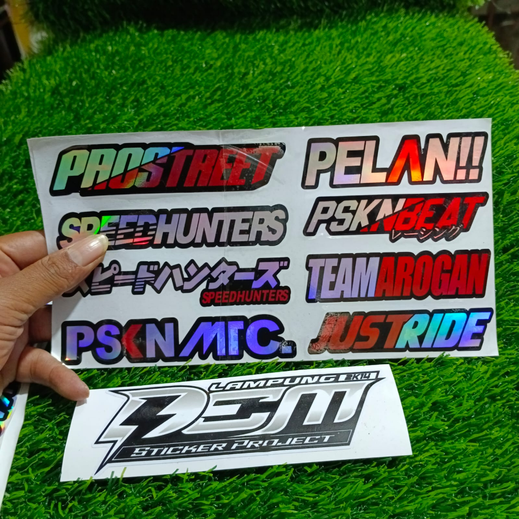 Jual Stiker Pack Kata Kata Viral Hologram Stiker Murah Dan Keren ...