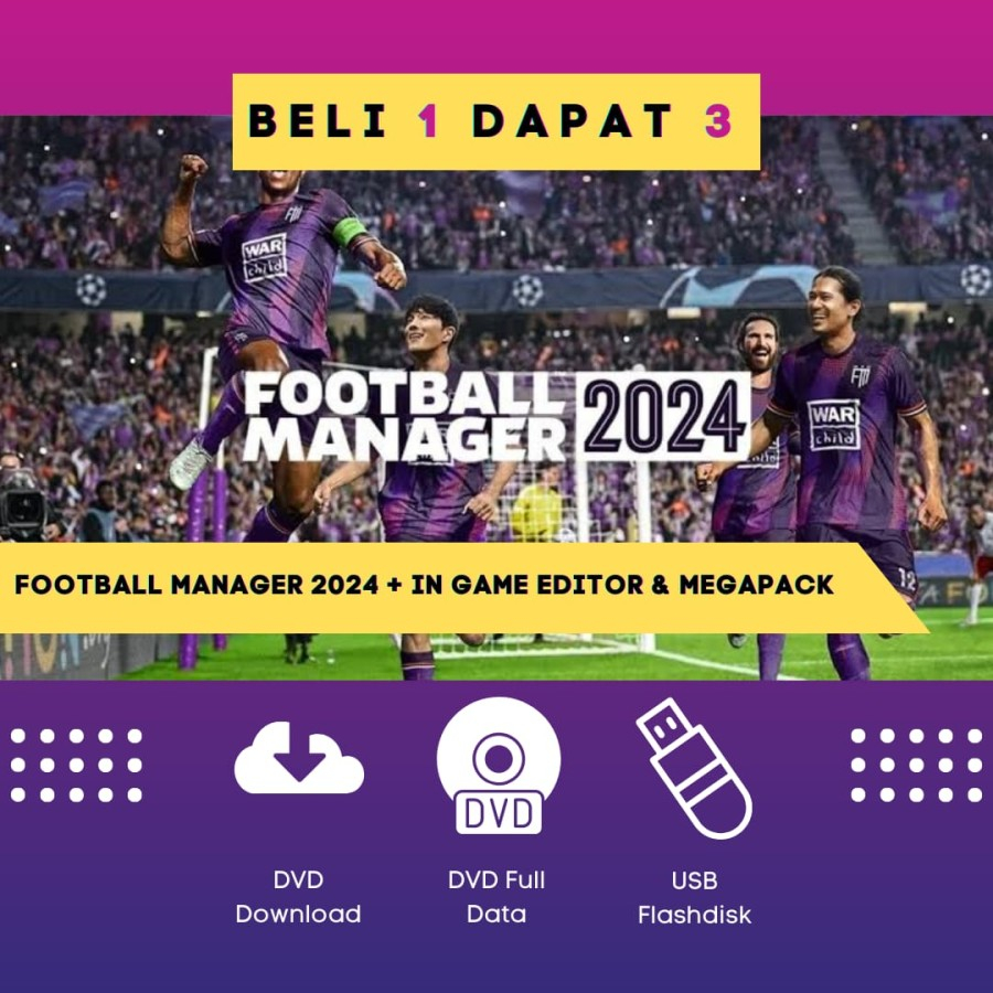 Jual Football Manager 2024 | FM 24 | Game PC Original | Complete ...